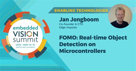 Fomo Real Time Object Detection On Microcontrollers 2022 Summit