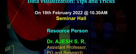 Data Visualization Tips And Tricks Kumbalathu Sankupillai Memorial Devaswom Board College