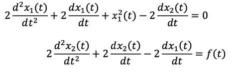 solved figure 1 nonlinear mass spring damper system the