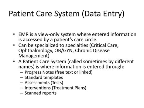 Ppt Emr And Emr Modules Powerpoint Presentation Free Download Id1895117