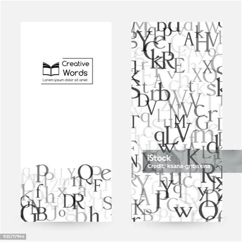 편지입니다 영어 알파벳 디자인 컬렉션입니다 학생 및 어린이 교육 클래스와 광고 언어 수업에 대 한 벡터 일러스트 알파벳에 대한 스톡 벡터 아트 및 기타 이미지 Istock