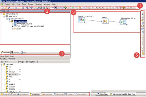 Sap Ds Data Services In Hana Sap Dope
