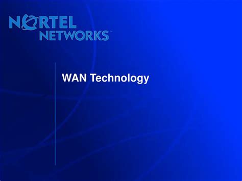 PPT WAN Technology PowerPoint Presentation Free Download ID