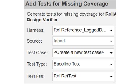 Check Test Coverage MATLAB Simulink