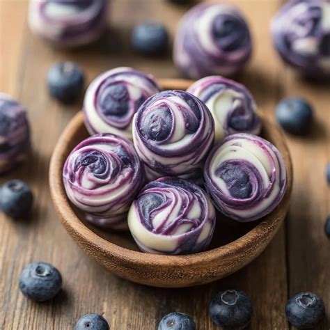 Blueberry Greek Yogurt Bites Healthy Morning Bites Snack