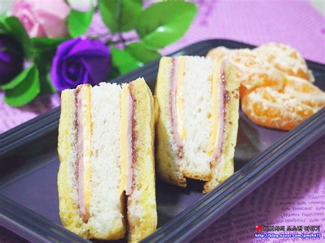 햄치즈 토스트 인가 몬테크리스토 샌드위치 일까