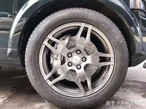 路虎发现四刹车改装路虎高配5 0大六卡钳路虎低配升高配首选 知乎