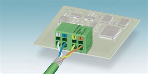 Pcb Terminal Blocks For Profinet Industry Asia