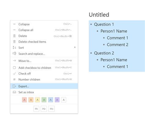 Copying Content After Using A Search Operator Doesnt Copy All The Nested Bullets 🐛bugs