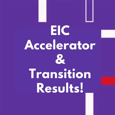 Eic Eic Eic Eic Accelerator Transition Alien Technology Transfer