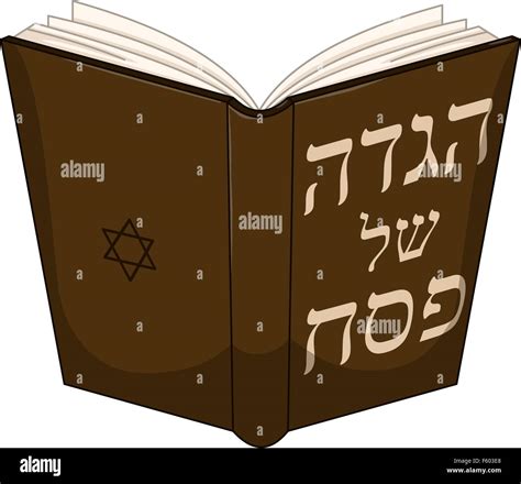 Vector Illustration Of Haggadah The Story Of Passover Stock Vector Image And Art Alamy