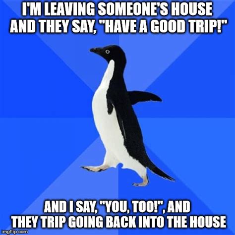 Socially Awkward Penguin Meme Imgflip
