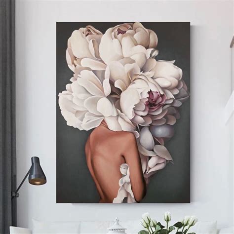 Купить картину маслом в интерьер Девушка в пионах Картина с цветами в интернет магазине Ярмарка