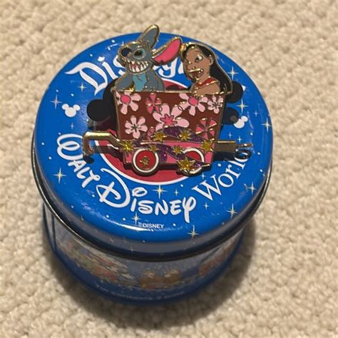 Disney Other Disney 207 Lilo And Stitch Train Pin With Tin Poshmark