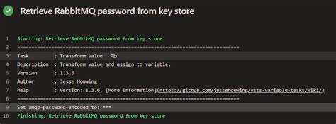 Secrets Are Shown In Output · Issue 55 · Jessehouwingazure Pipelines