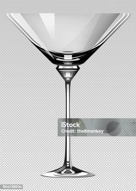 알코올 유리 다양한 음료를 위한 투명하고 비어 있는 사실적인 모형 유리 잔 벡터 일러스트 레이 션 0명에 대한 스톡 벡터 아트 및 기타 이미지 Istock