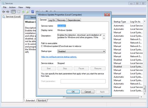 Turn Off Windows Updates In Windows 7 Computer Technology Tutorials