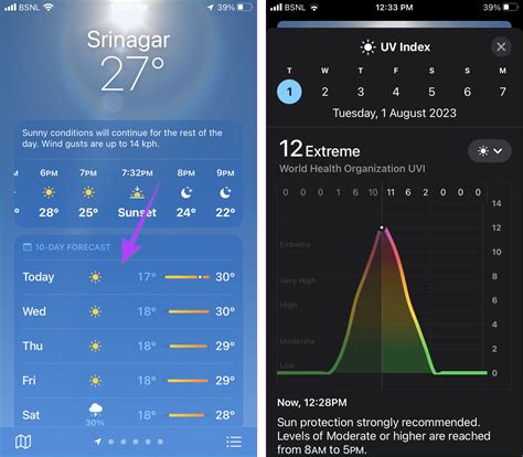 how to use apple weather app on iphone guiding tech