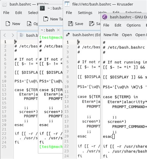 Squished Font Line Height In Kwrite Konsole Compared To Qt Versions