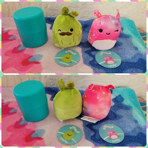 Squishmallow Mini Capsule Charles And Loraly 2in By Vesperwolfy87 On