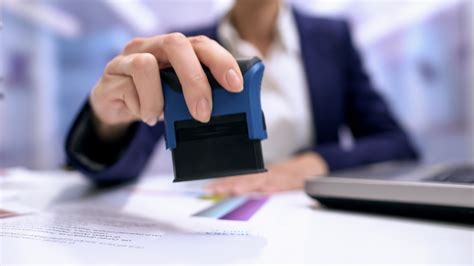 Female Notary Stamping Agreement Company Secretary Official Document Validity Udall Law Firm