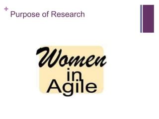 Women In Agile Thesis Research Natalie Warnert St Catherine University PPT