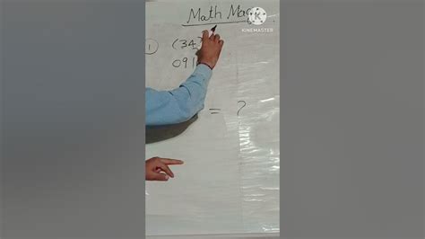 Amazing Maths Tricks Mathstricks Mathematicstricks Square Making