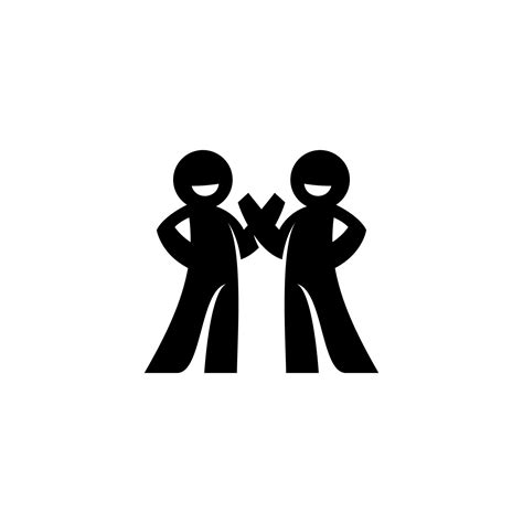 People Unity Together Teamwork Unity Together Icon Symbol Vector Illustration 9105071 Vector Art