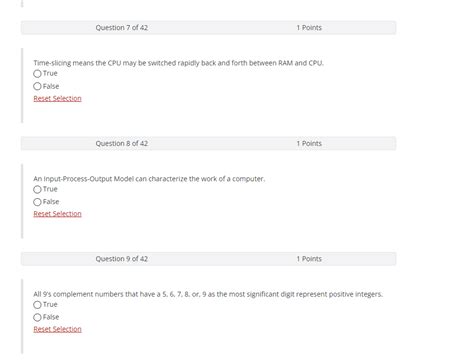 Solved Question 7 Of 42 Time Slicing Means The Cpu May Be Solved Question 7 Of 42 Time Slicing Means The Cpu May Be