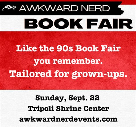 Awkward Nerd Book Fair — C M Alongi