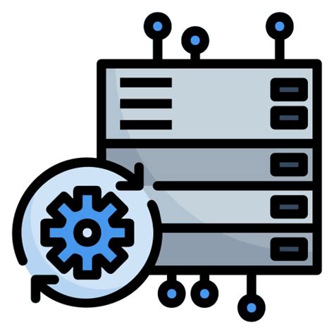 Database Server Data Setting Maintenance Gear Refresh Icon Download On Iconfinder