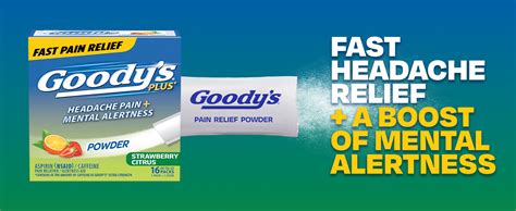 Goodys Headache Relief Plus Mental Alertness Powder With