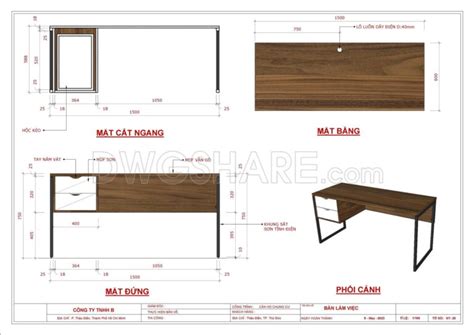 SketchUp Layout Drawing For The Interior Design And Construction Of A Two Bedroom Condominium