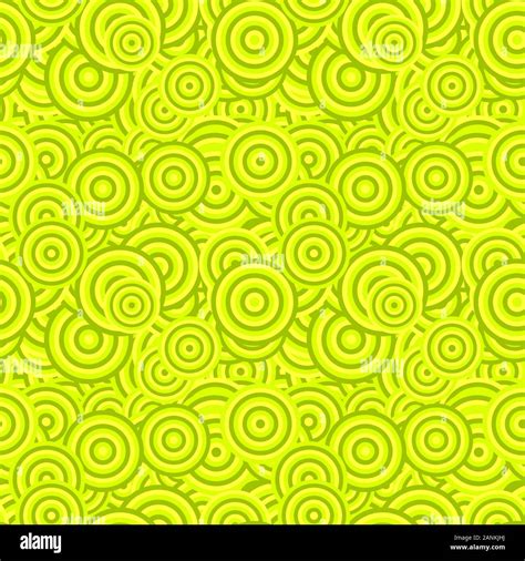 Abstract Repeating Circle Pattern Design Background Color Vector Graphic With Concentric Rings