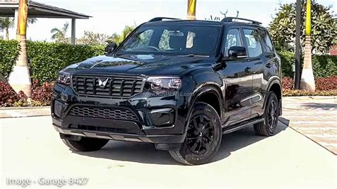 Mahindra Scorpio N Black Edition Z4 Variant Modified At Rs 1 5 L
