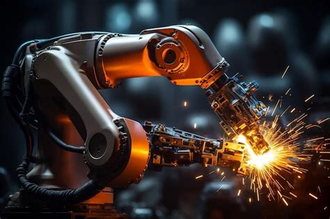 Premium Ai Image Smart Factory Operations And The Industry 40 Revolution With Automation And