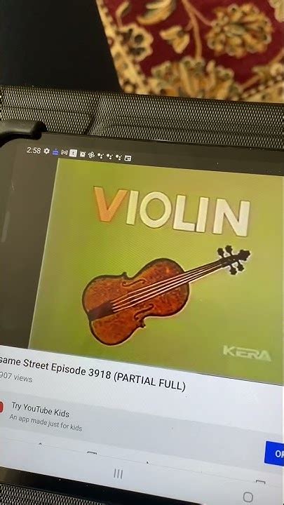Sesame Street V For Violin Youtube