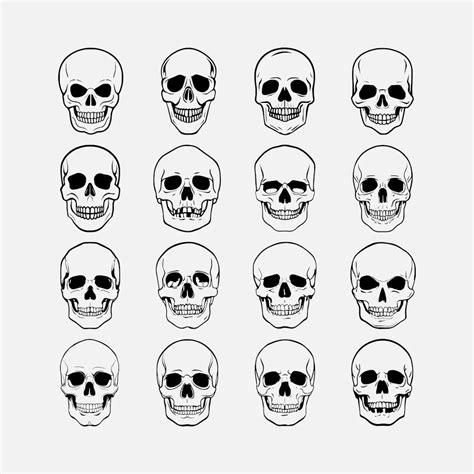 Skulls Vector Tofujoe