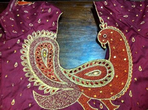 Peacock Blouse At Rs 5000 In Chennai Id 955359 Umas Ethnic Collections