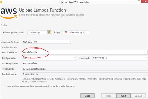 How To Create A Simple Net Core C AWS Lambda Function Start To Finish Chris Bitting