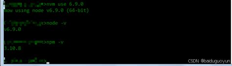 安装多版本node环境，以及旧版本node的方法 安装多个node版本 csdn博客