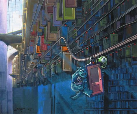 Monsters Inc Door Art At Edward Huffine Blog