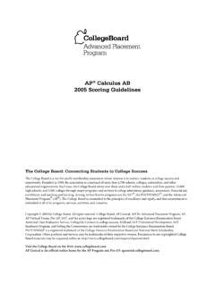 Ap Calculus Ab Scoring Guidelines College Board Ap Calculus Ab Scoring Guidelines