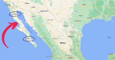 Mapas De Baja California Mexico