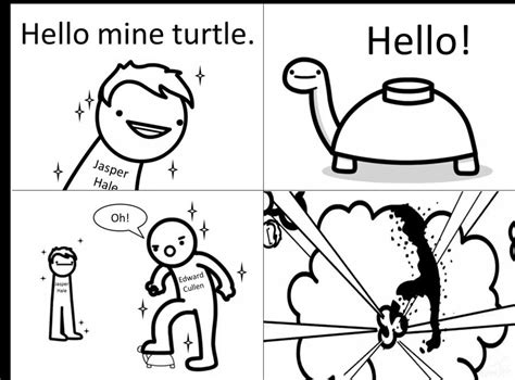 Mine Turtle Meme