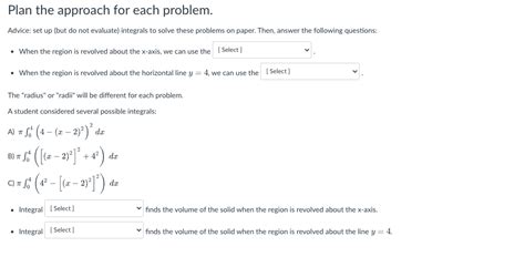 Solved Consider These Problems Consider The Region Shown Chegg Com