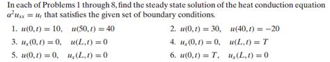 Solved In Each Of Problems 1 Through 8 Find The Steady