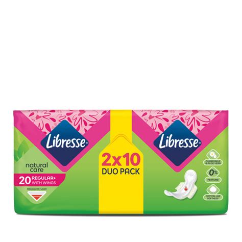 ლიბრესი ჰიგიენური საფენი ნატურალ ქეარ ულტრა ნორმალი 20 ავერსი