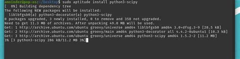 How To Install Scipy In Python On Linux Geeksforgeeks