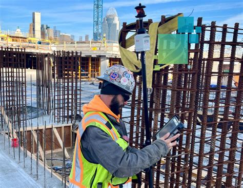 Automated Prism Pole System Cuts Concrete Layout Time In Half Bim Learning Center